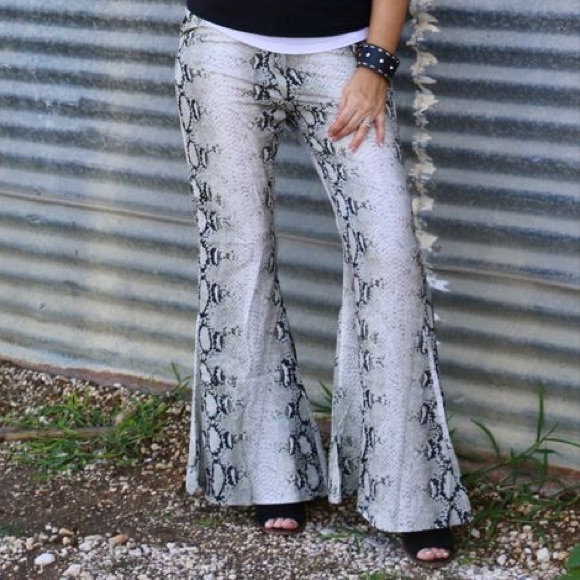 Shyanne | Jeans | Shyanne Python Snake Flare Jeans | Poshmark